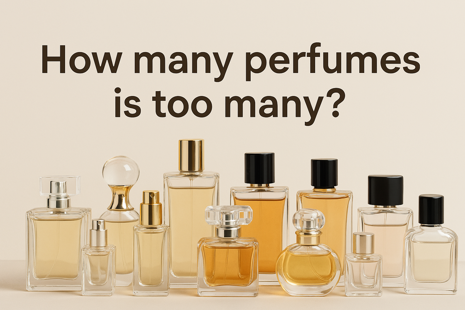 How Many PERFUMES is TOO MANY? Find Out NOW!